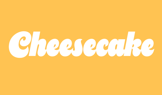 Cheesecake | Fonts by Mark Simonson