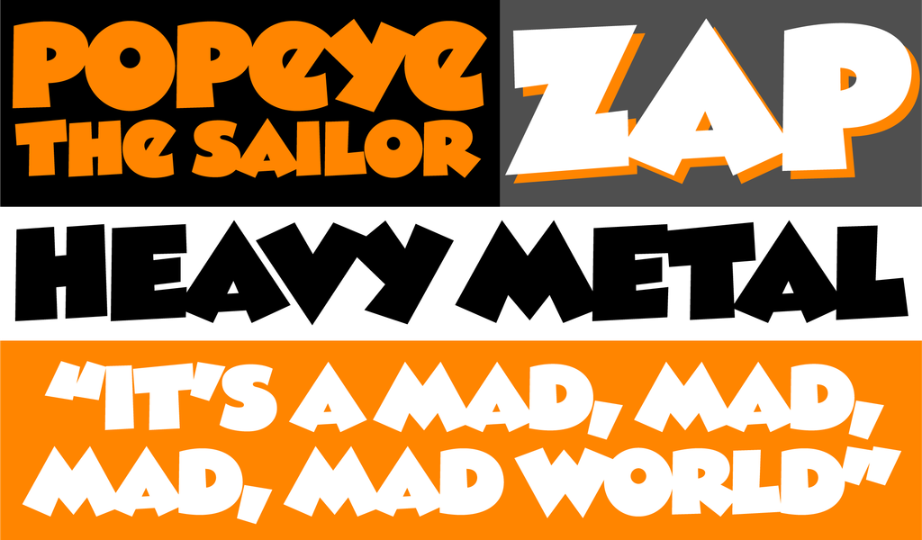 Madcap | Fonts by Mark Simonson