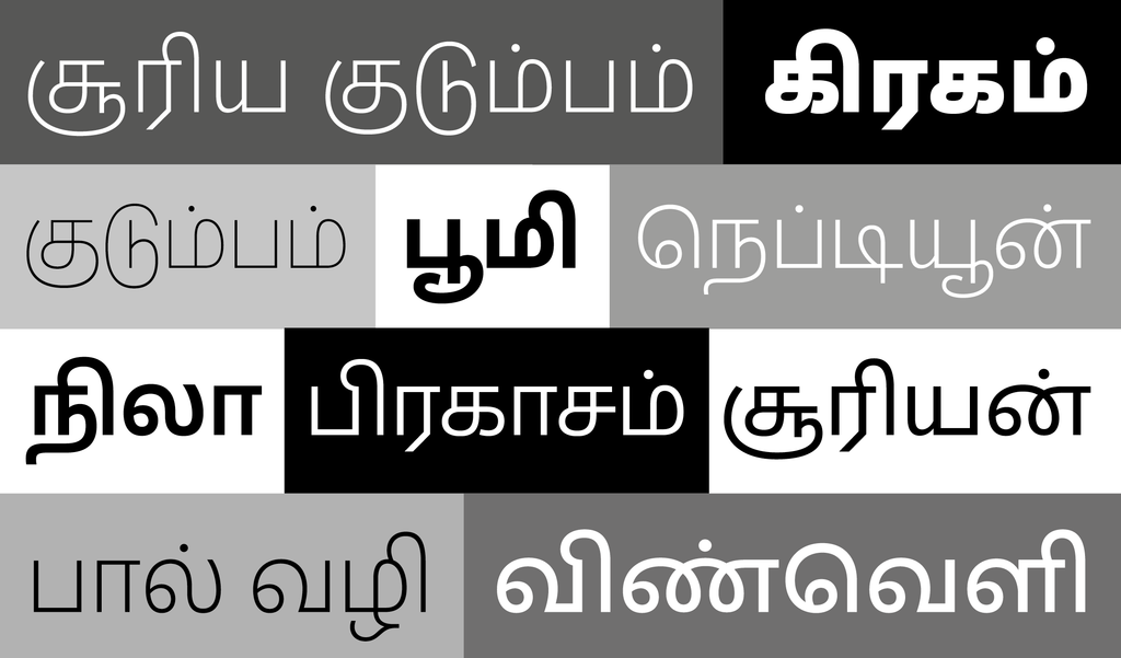 Proxima Nova Tamil | Fonts by Mark Simonson